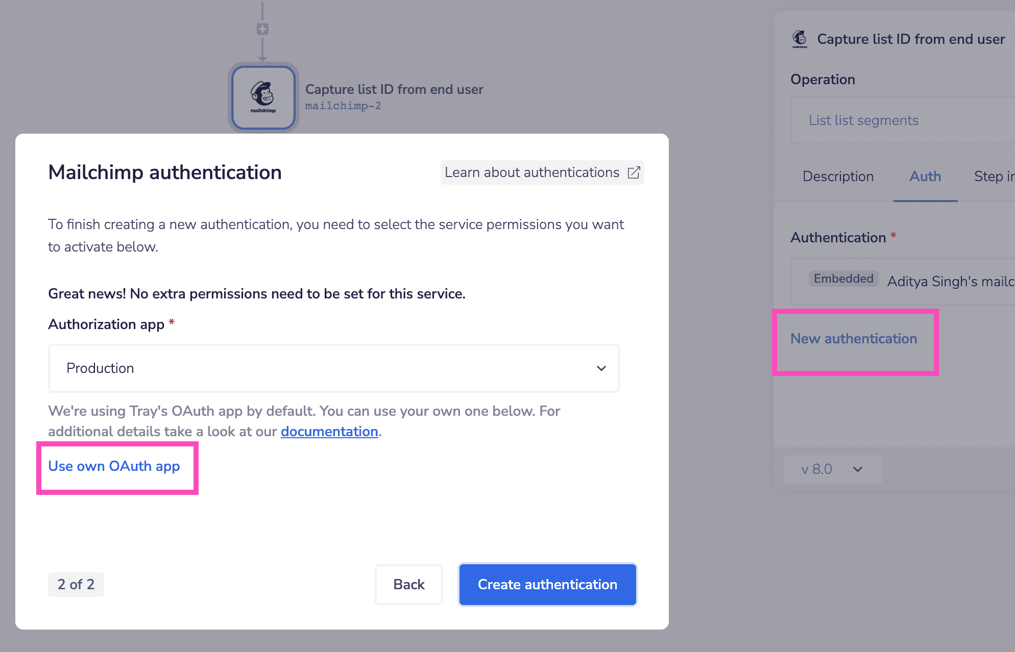 Whitelabelling with Custom OAuth apps